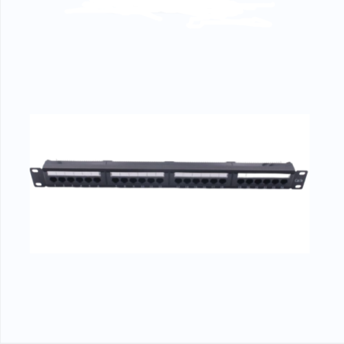 RockRack 19 Inch 1U Patch Panel RJ45 Cat5e 24 Ports Network Patch Panel ...