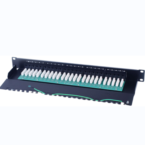 RockRack 19 Inch 1U Patch Panel RJ11 Cat3 50 Ports Voice Patch Panel ...